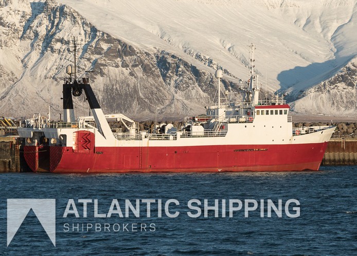 TWIN RIGGED FREEZER TRAWLER FOR SALE AT REDUCED PRICE! - Atlantic Shipping