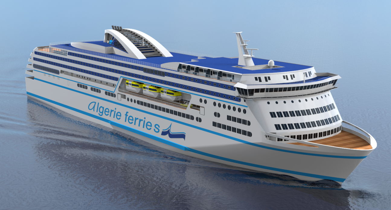 ATLANTIC SHIPPING HAS ASSISTED THE PROJECT OF A NEW ROPAX FERRY - Atlantic Shipping